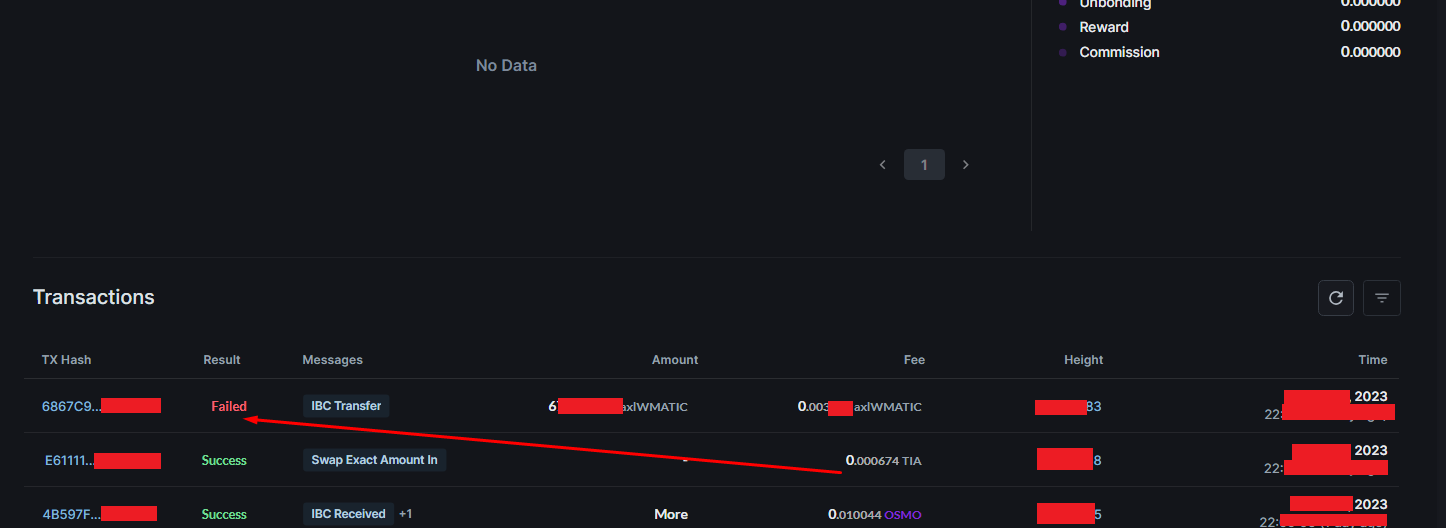 I can't see tokens sent from Osmosis to Polygon – Axelar Network